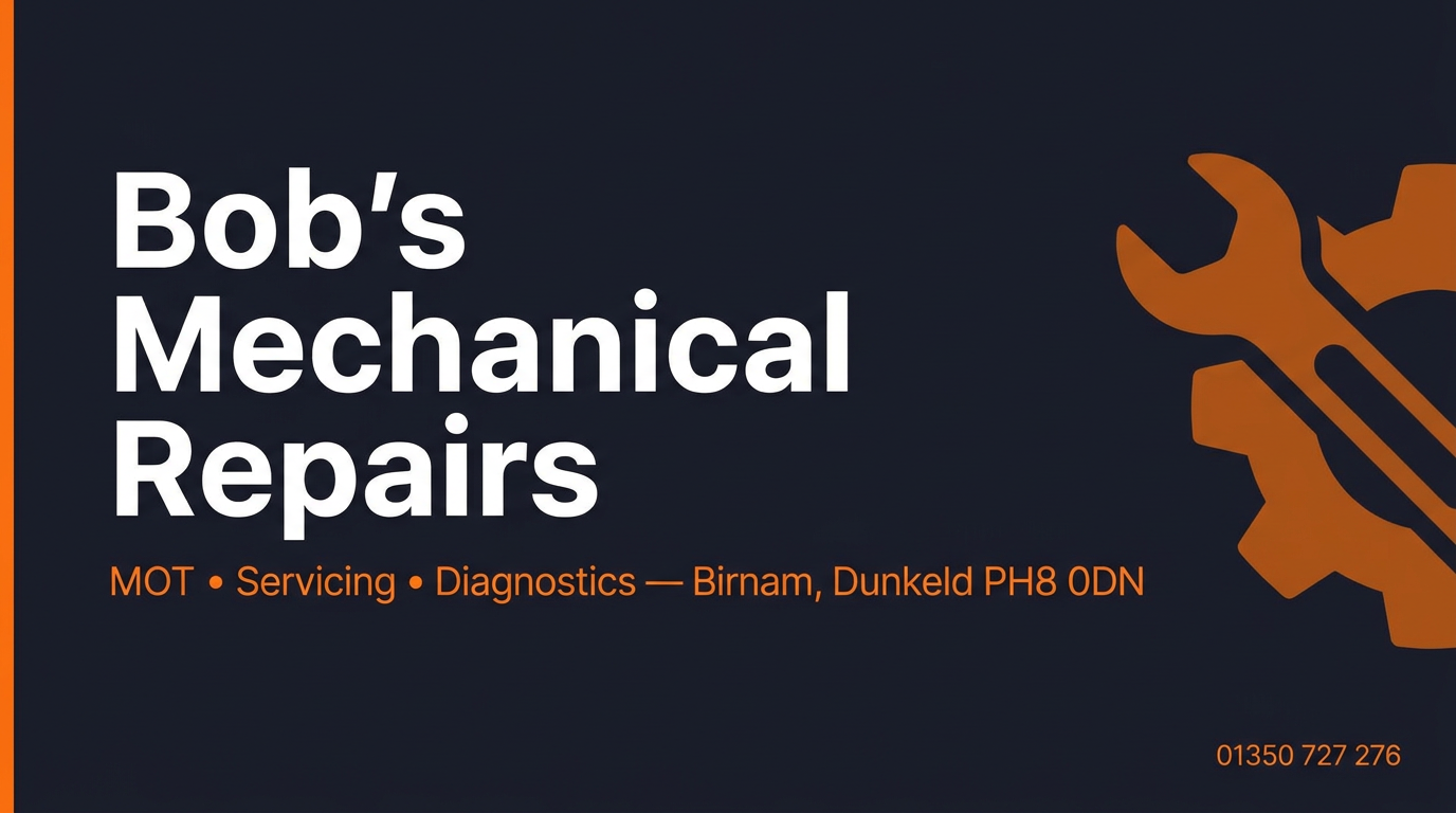 Best Car Diagnostic Tools for Home Use UK 2026 | BMR Birnam, Dunkeld